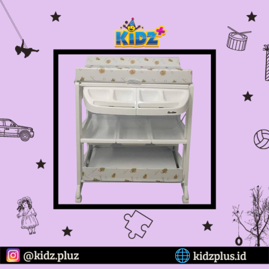 Sewa Cocolatte Baby Tafel Bath & Changing Table – White – Kidz Plus ...