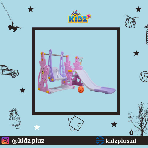 Sewa Labeille Kangaroo Slide and Swing – Pink – Kidz Plus – One Stop ...